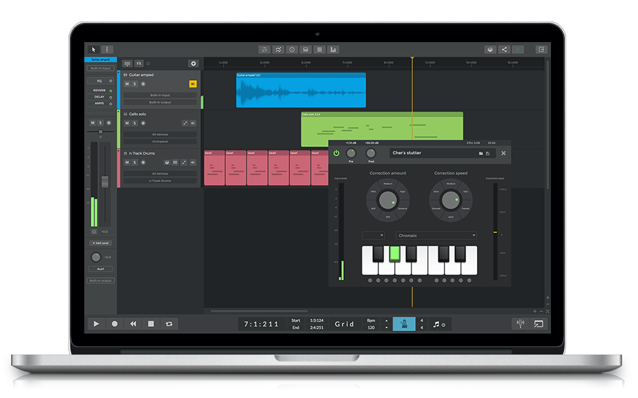 n-Track Studio | Multitrack recording, editing & mixing software